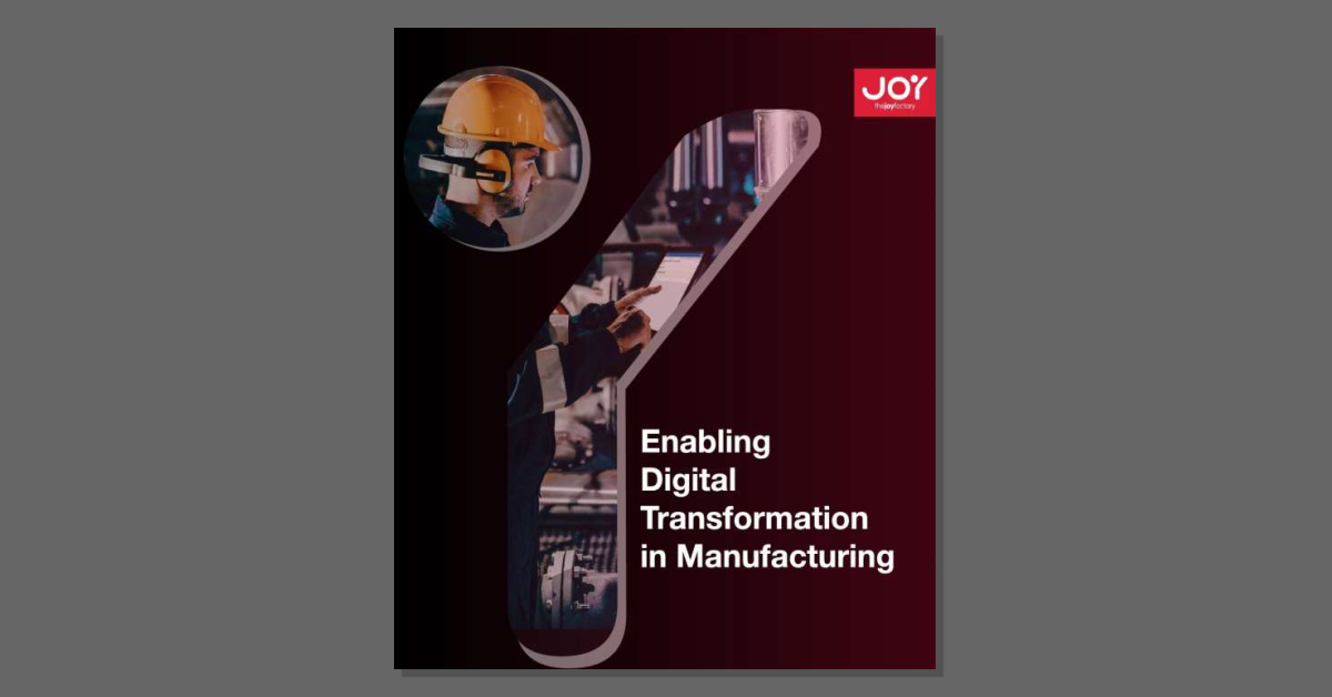 Enabling Digital Transformation In Manufacturing
