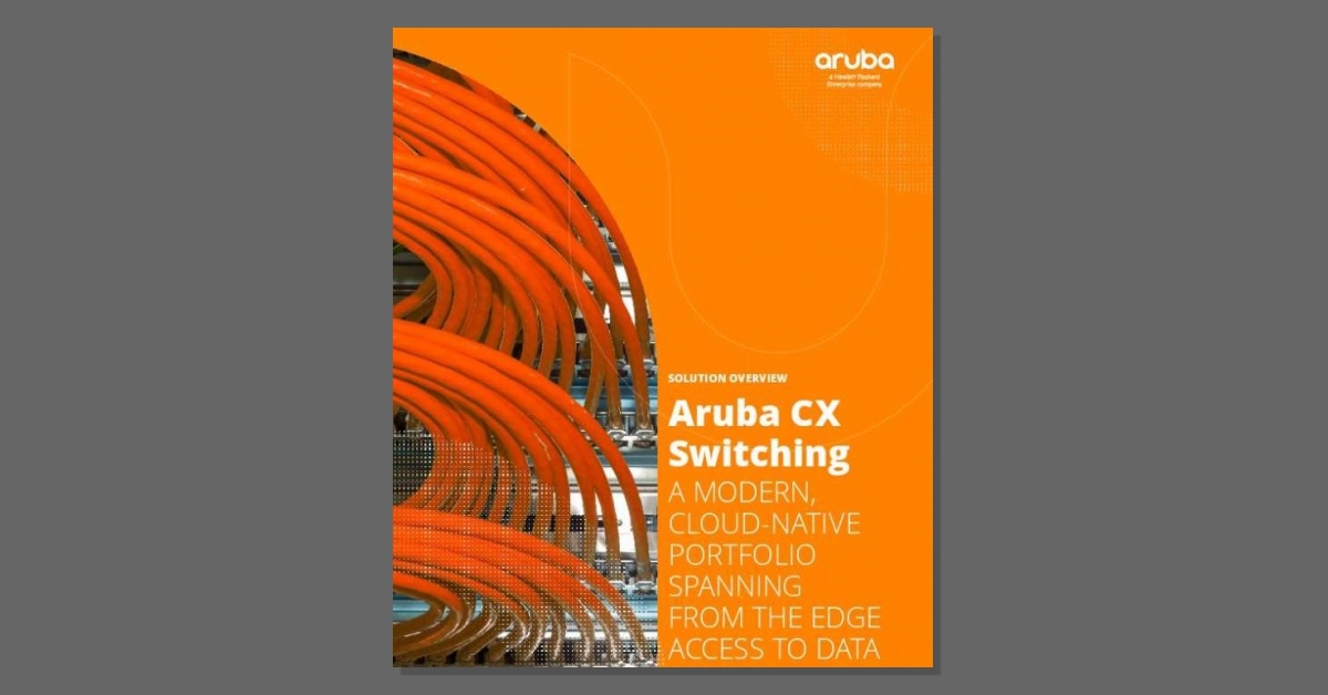 Aruba CX Switching